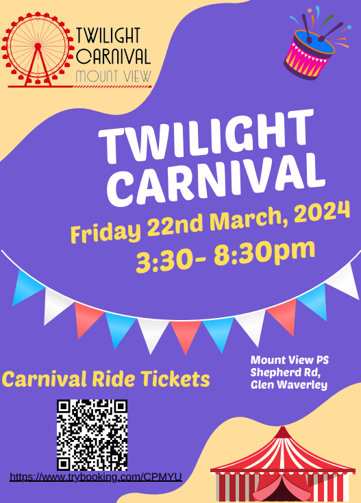 Twilight Carnival - Friday 22nd March
